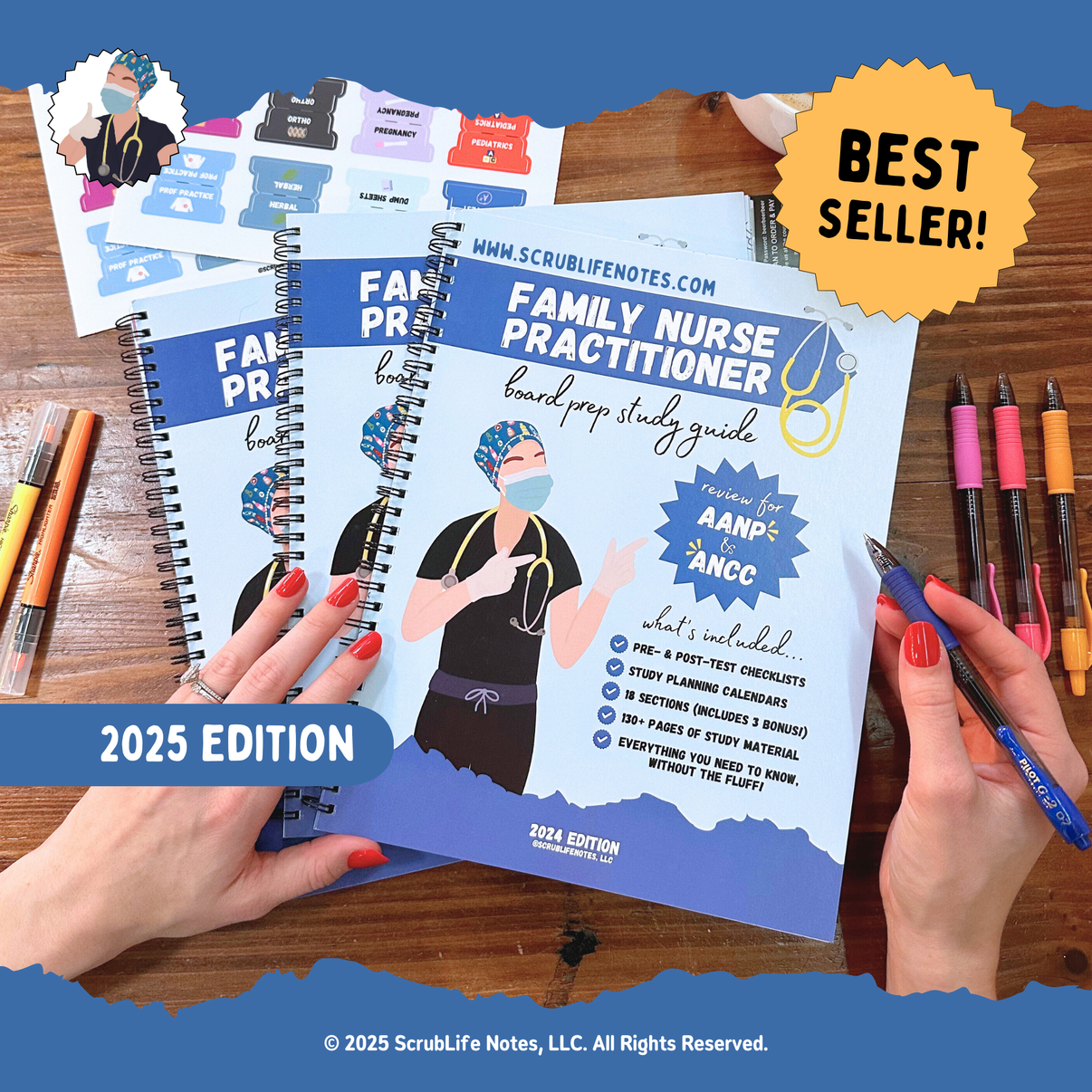 The 2025 Family Nurse Practitioner Board Prep Study Guide – ScrubLifeNotes