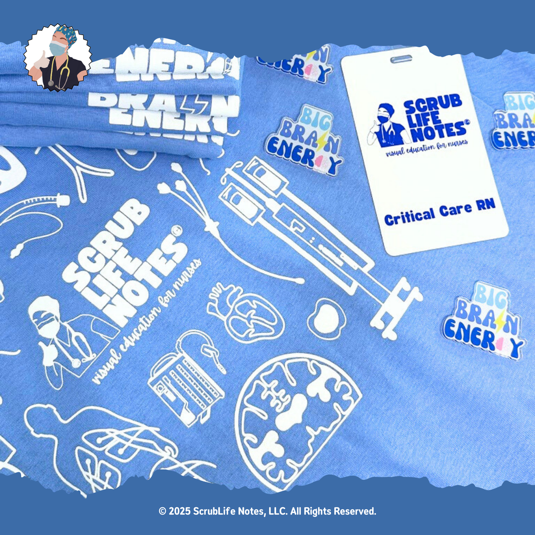 ScrubLifeNotes | Visual Learning & Study Guides for Nurses